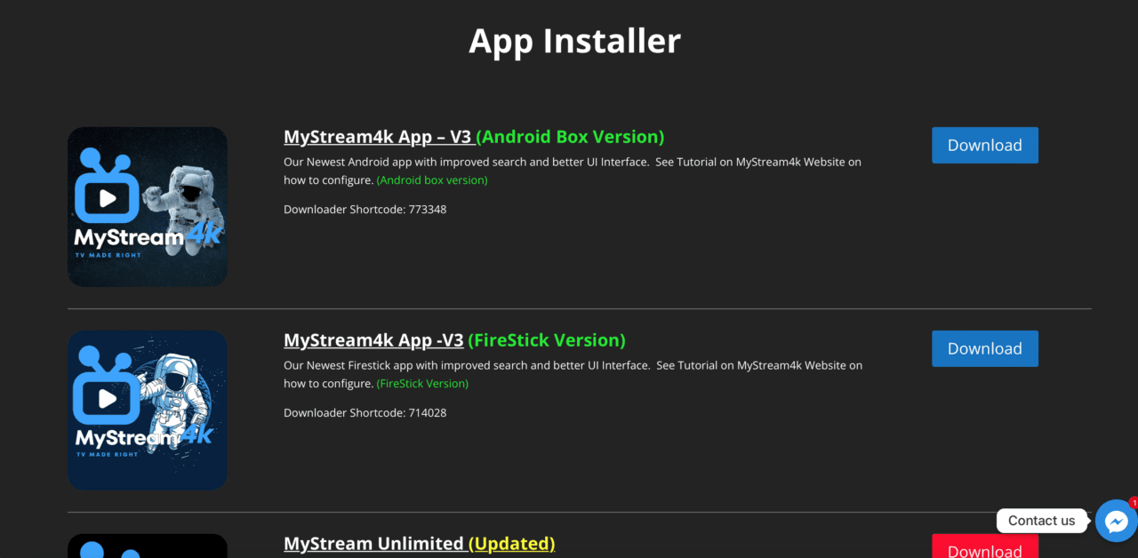 How to download - MyStream 4k